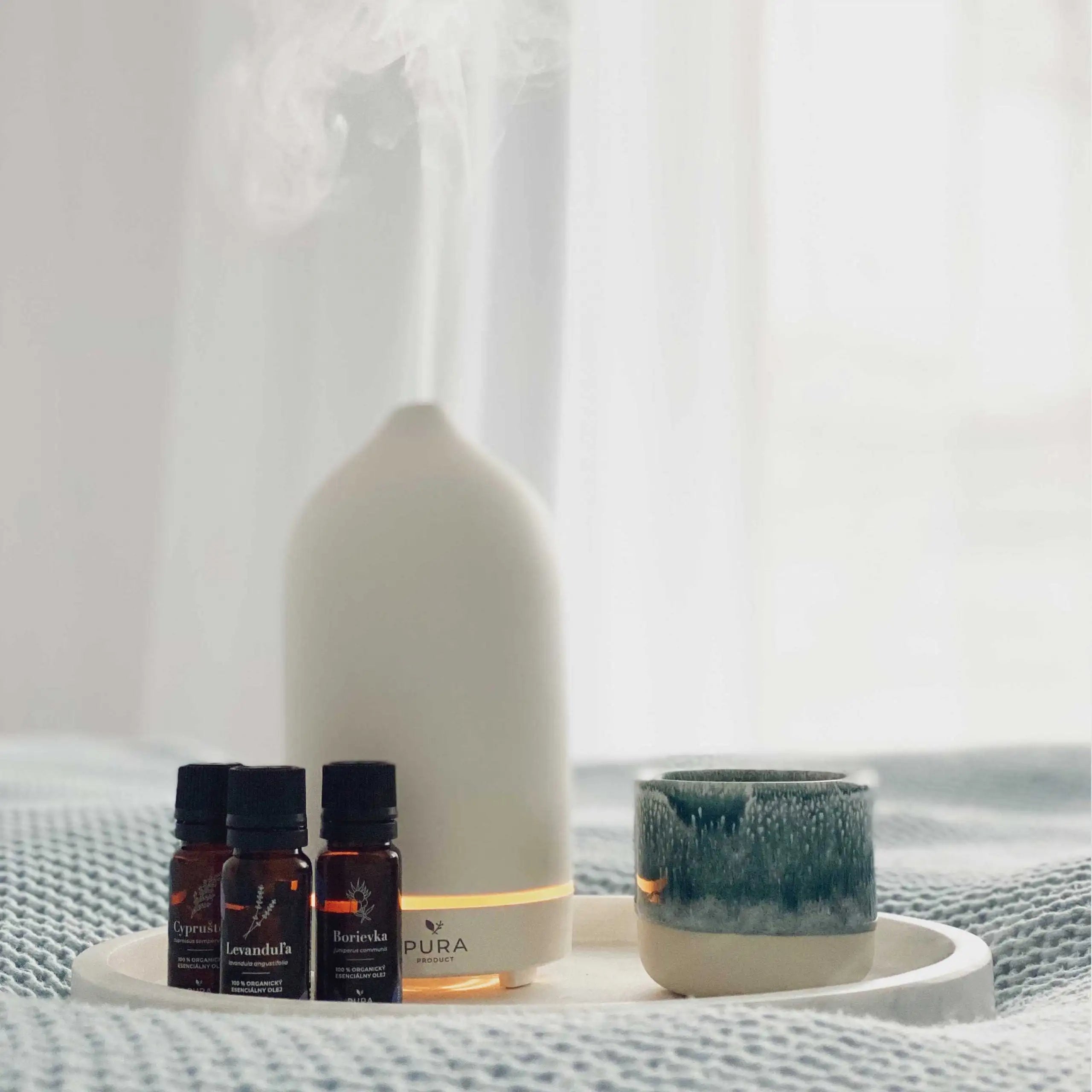 Ultrazvukové aróma difuzéry PURA product | Aromaterapia